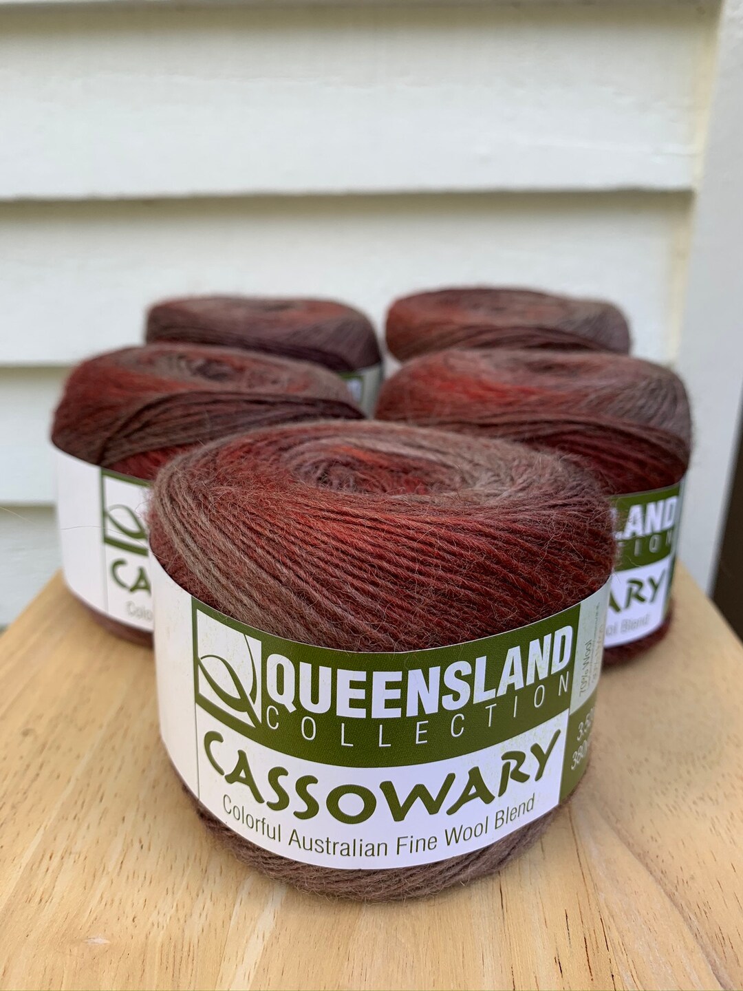 Queensland Collection - Cassowary Colorful Australian Fine WOOL Blend ...