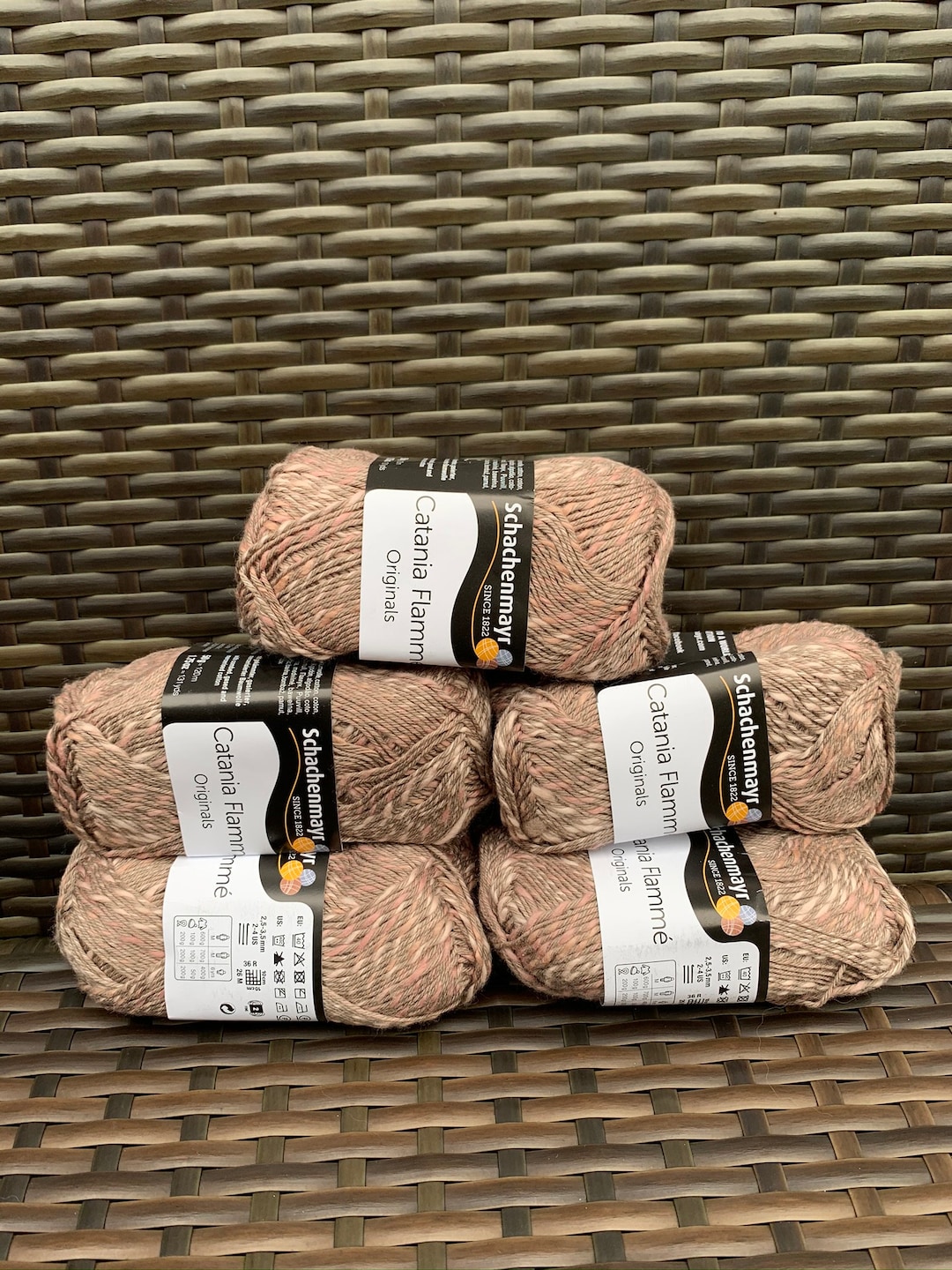 Schachenmayr Catania Flamme Yarn - 100% Cotton - Perfect for Weaving ...