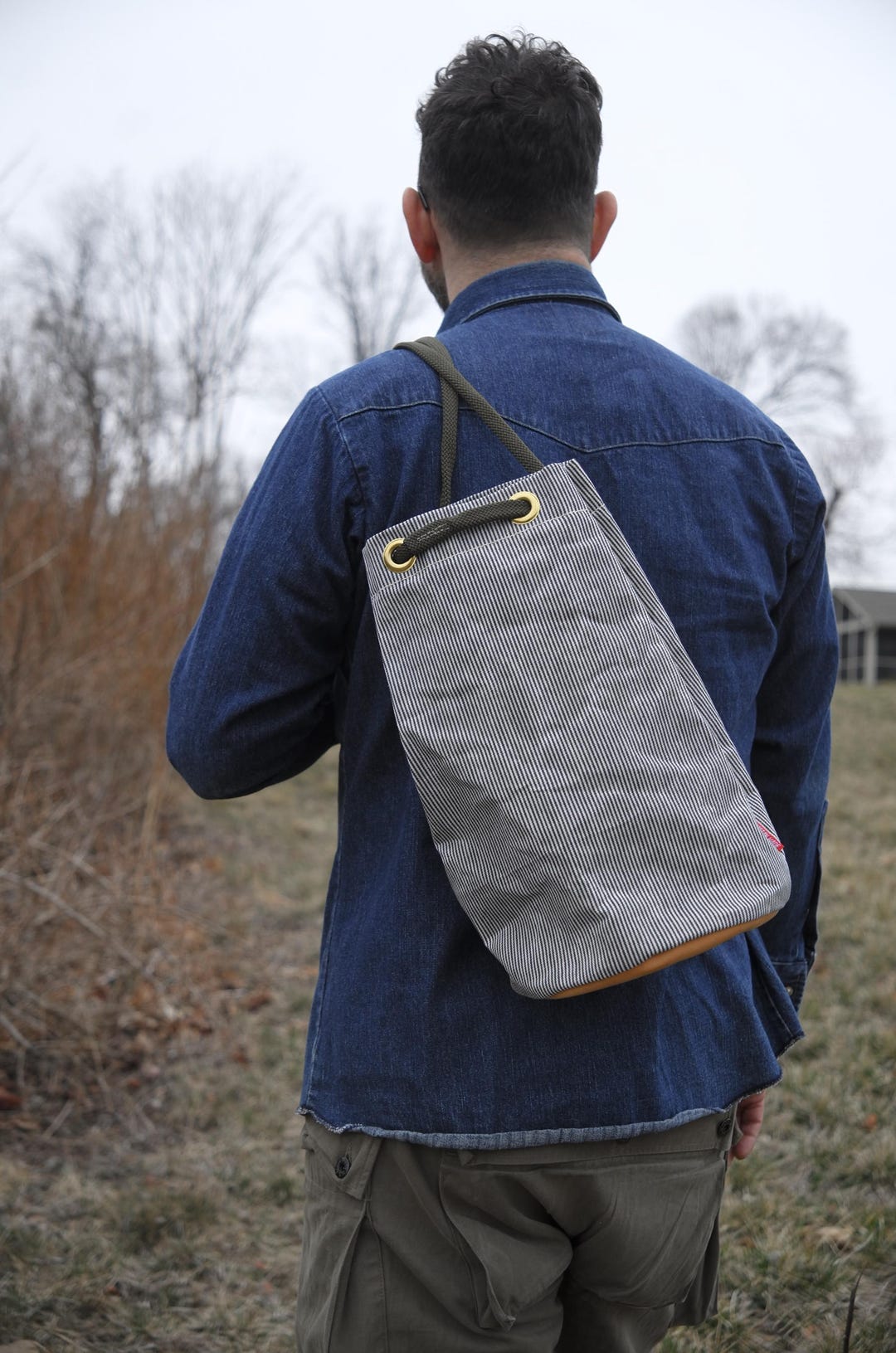 Bucket Bag in Engineer Stripe - Etsy