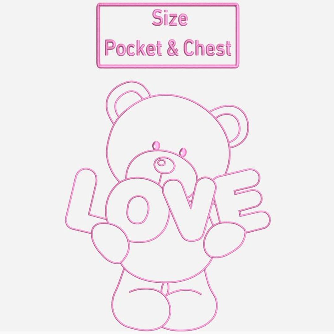 Teddy Bear Outline | Cute Teddy Bear | Outline Animal | Safari Animal ...
