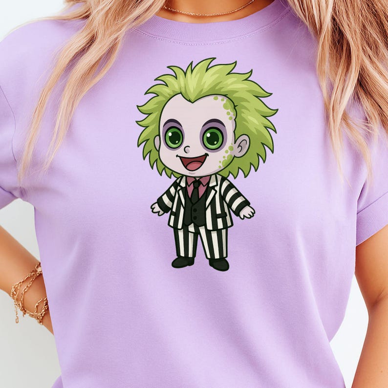 Chibi Horror Movie Characters PNG Bundle – Cute Halloween Villains ...