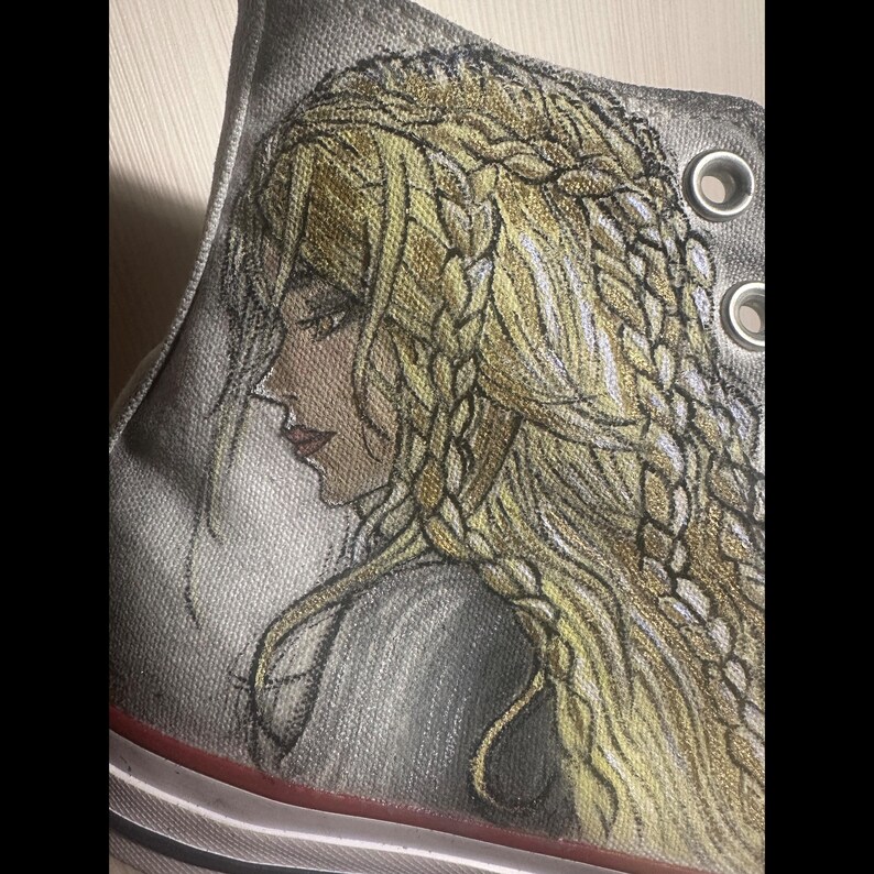 Elden Ring Converse – Blade of Miquella Hand-painted Shoes - Etsy