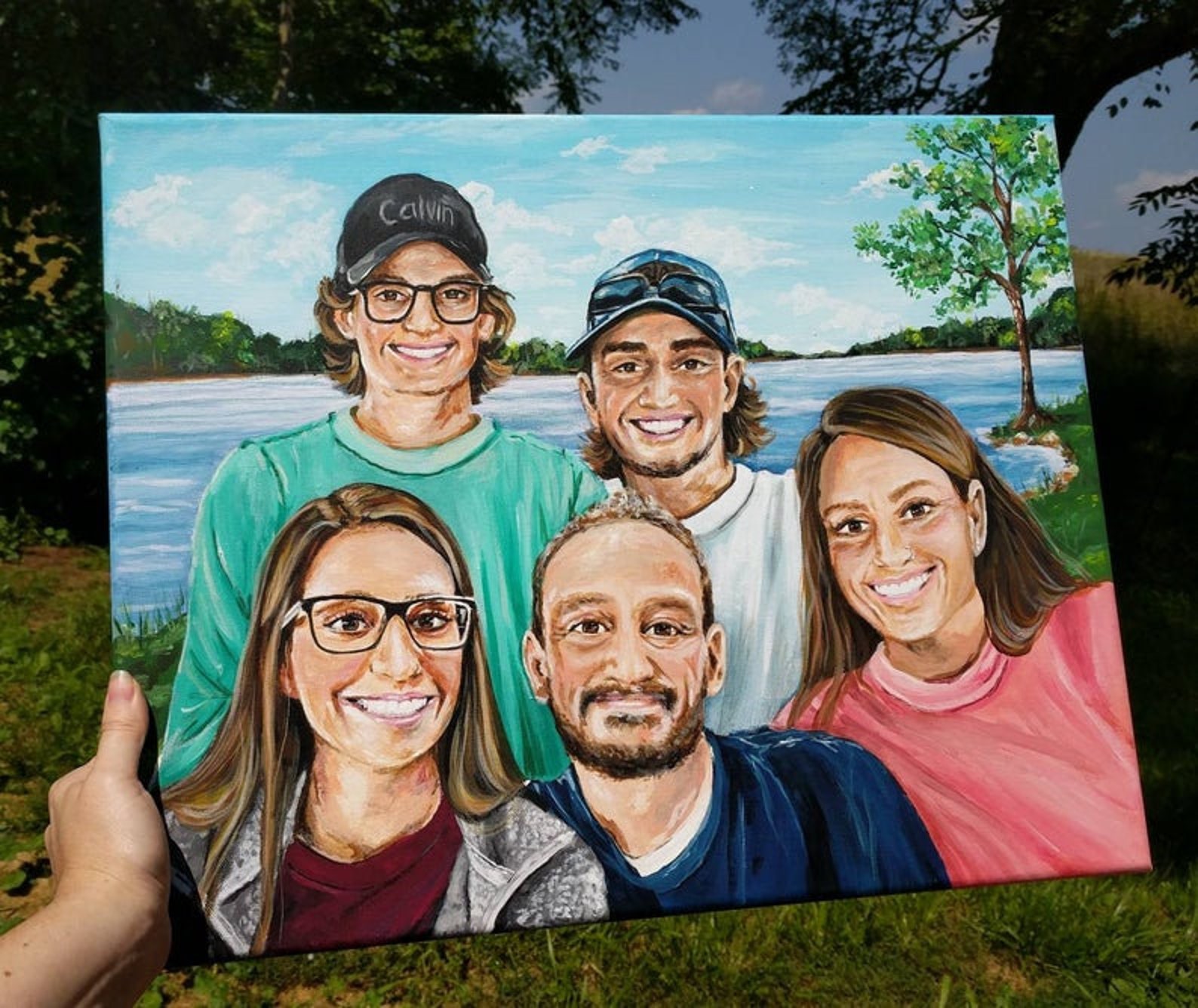 Original Custom Painting From Photo, Custom Portrait, Custom Art ...