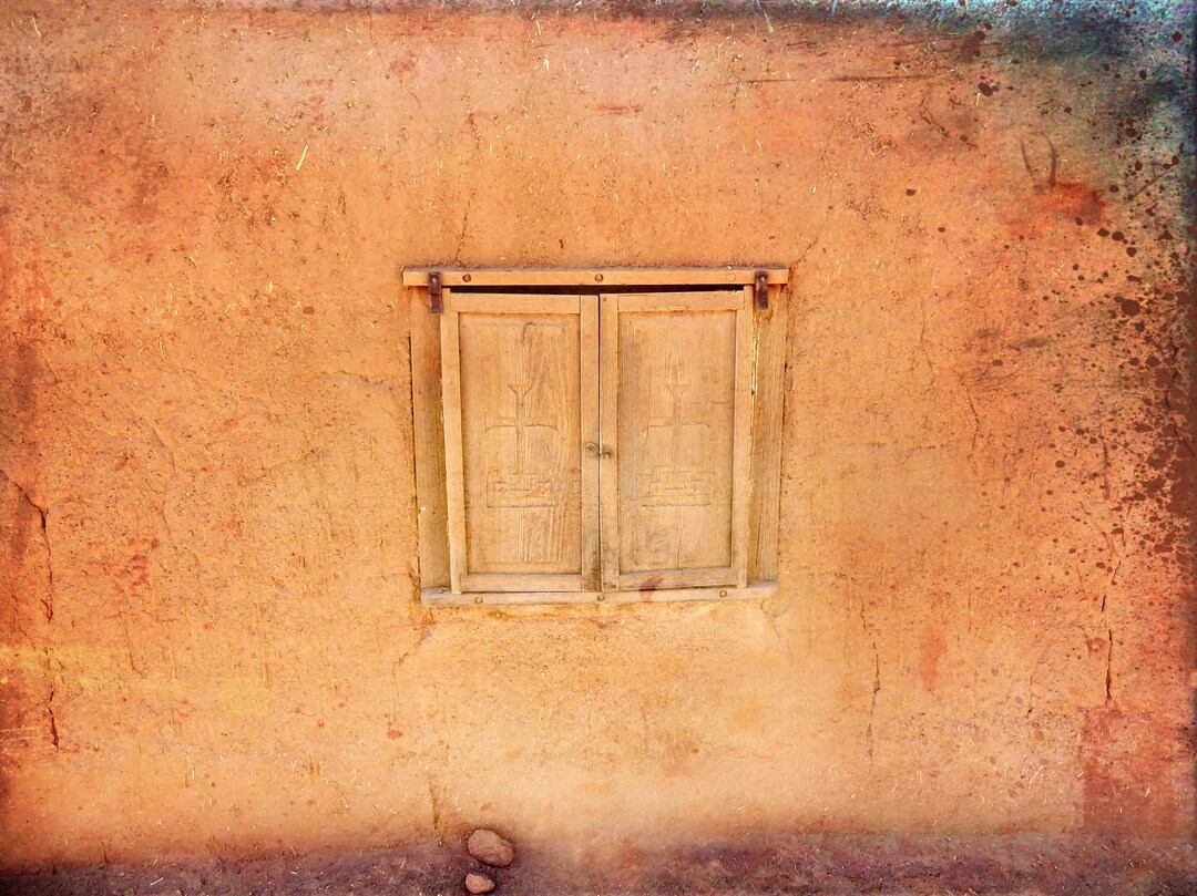 New Mexico Window Photography: La Morada Matted Print (5x7) - Etsy