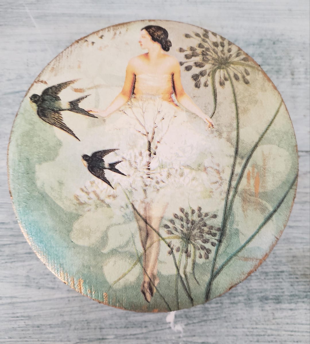 Ballerina Trinket Box, Jewelry, Woodland Gift, Dance Lovers, Ballet ...