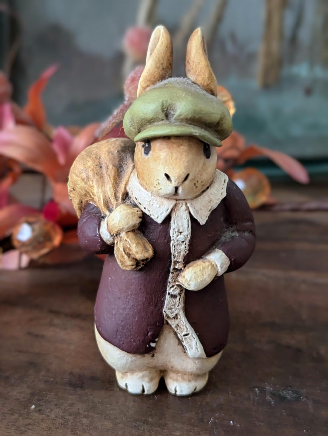 Woodland Rabbit, Doreen Coley "kirby" the Rabbit Figurine, Vintage ...