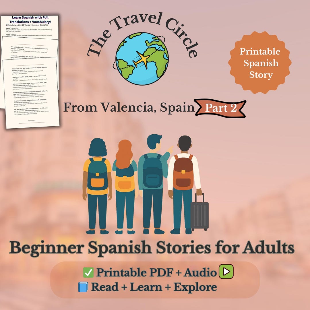 Learn Spanish Story – A Day in the Park (valencia Part 2) – Beginner ...