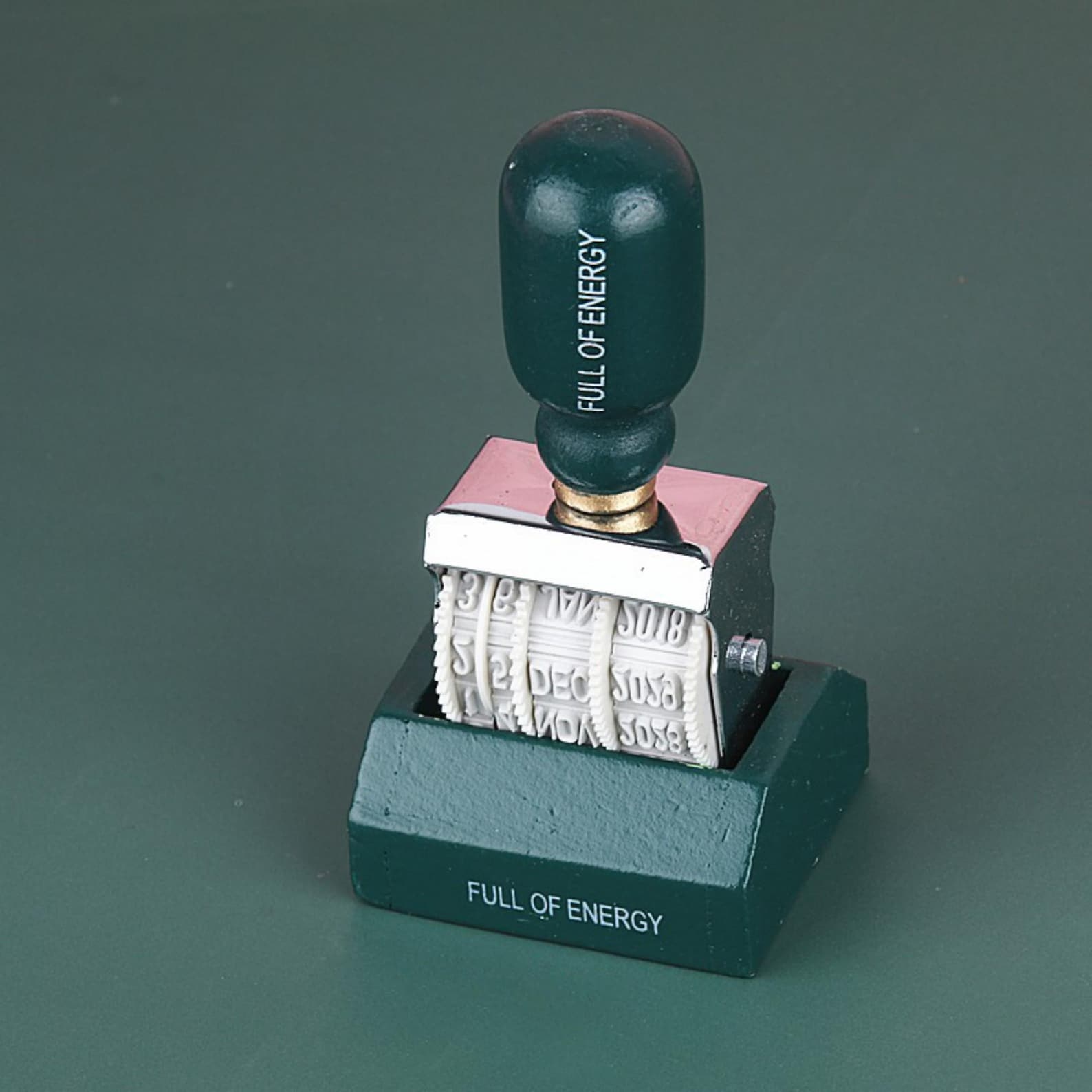 Retro Rotary Date Stamp, Vintage Adjustable Date Stamp, Roller Date ...