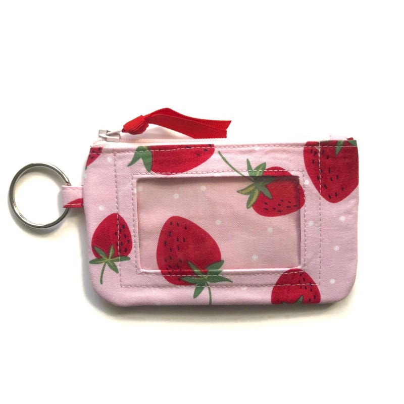 Strawberry Wallet - Etsy