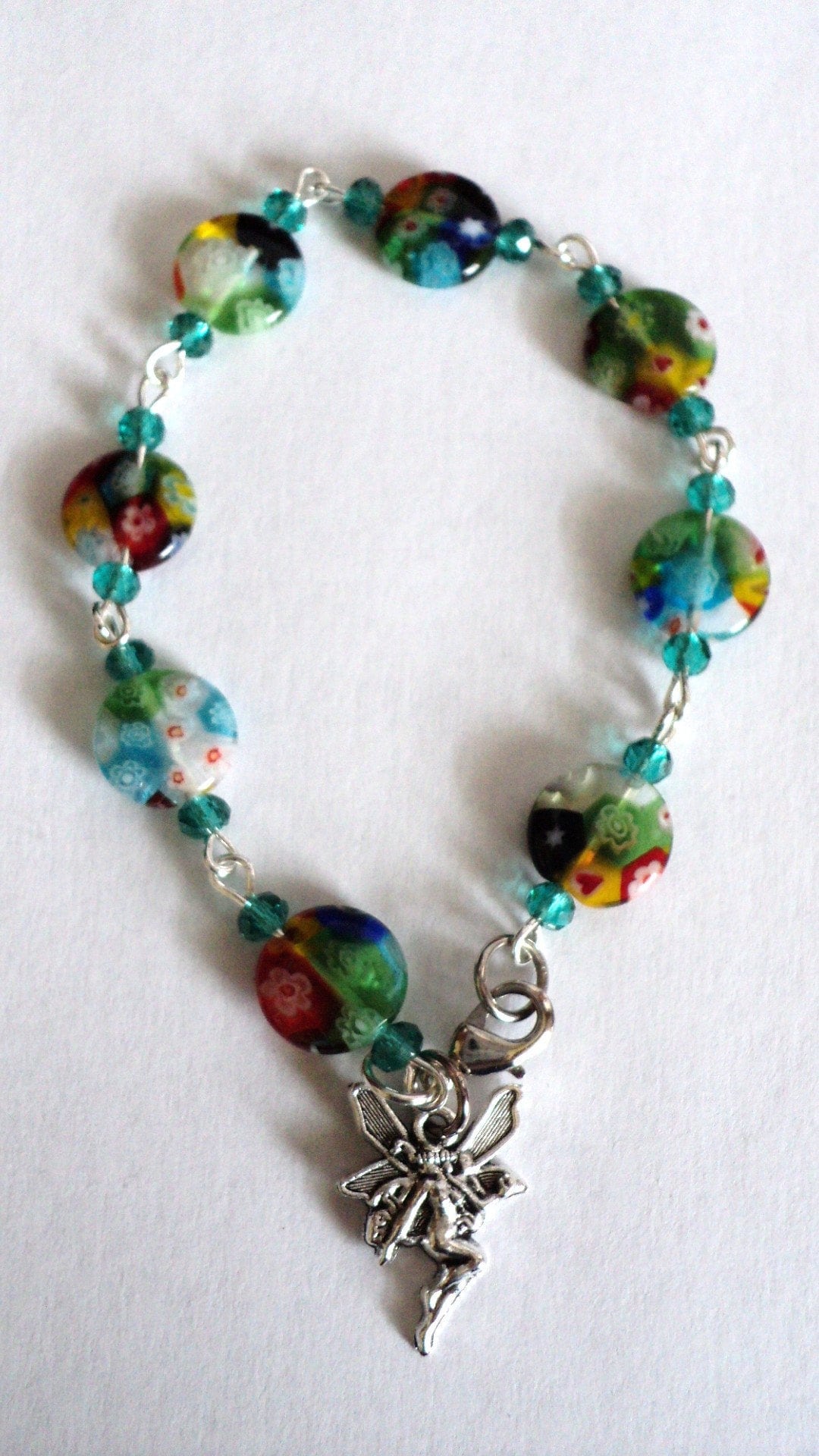 Fairy Bracelet Beaded Bracelet Fairy Garden Bracelet Charm - Etsy