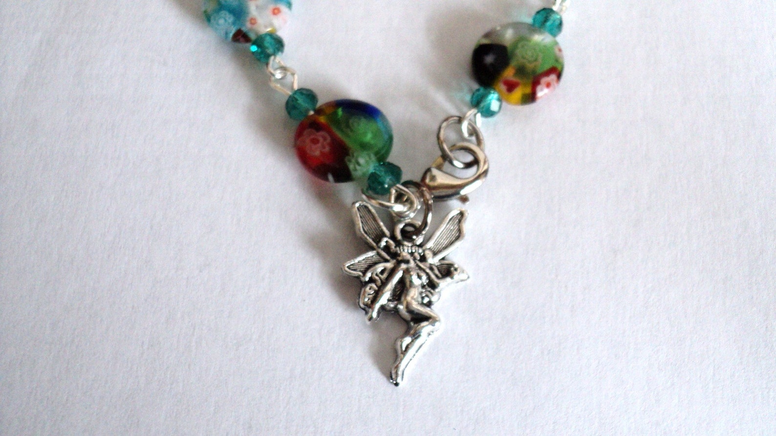Fairy Bracelet Beaded Bracelet Fairy Garden Bracelet Charm - Etsy