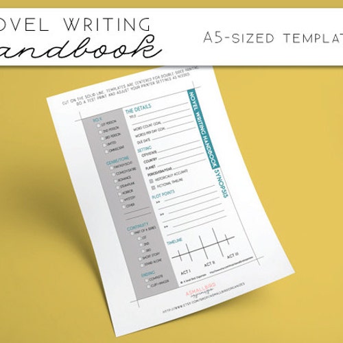 Fantasy Writing Planner Digital Printable Novel Planning | Etsy