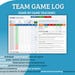 Hockey Stats Spreadsheet Template, Hockey Player Stats Tracker Log ...