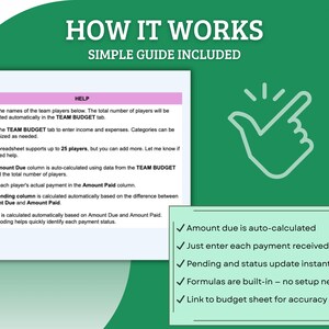 Soccer Team Budget Spreadsheet Template, Youth Soccer Team Income ...