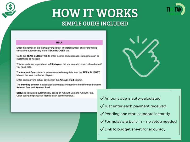 Rugby Team Budget Spreadsheet Template, Youth Rugby Team Expenses ...