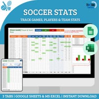 A5 Soccer Practice Tracker, Printable Soccer Training Journal, Simple ...