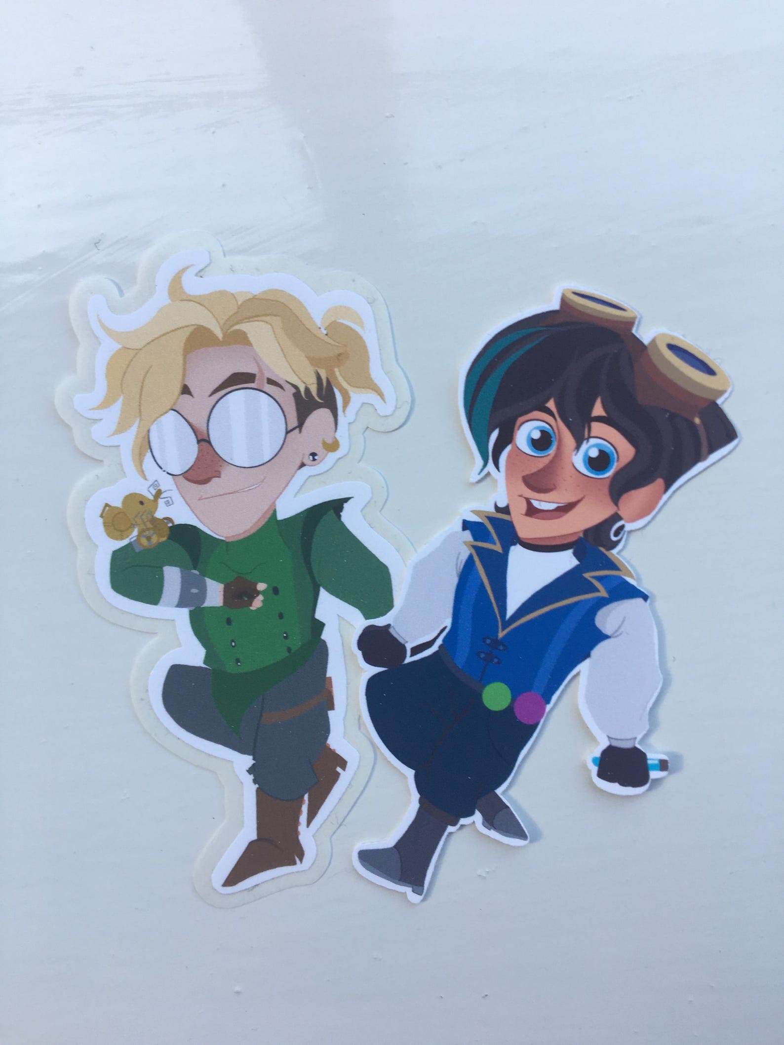 Varian and Hugo Stickers (varian and the Seven Kingdoms) - Etsy