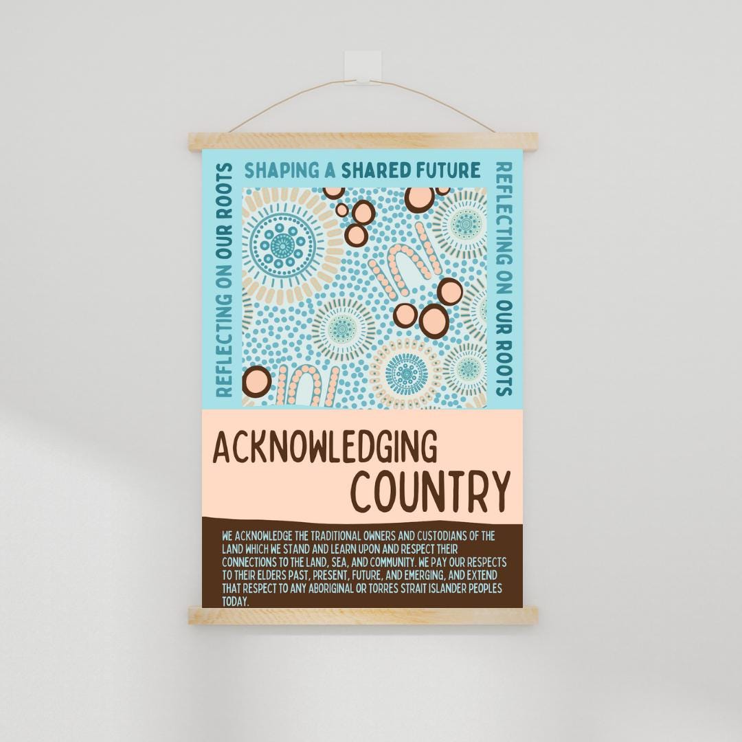Digital Acknowledgement of Country - Etsy