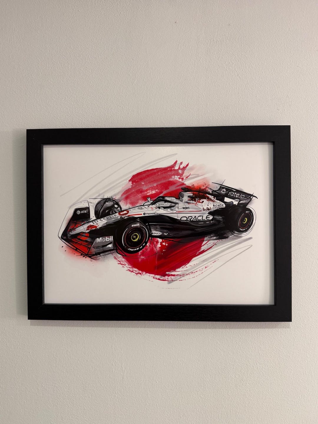 Red Bull Racing RB21 *suzuka Livery* Inspired Artwork (2025) - Etsy