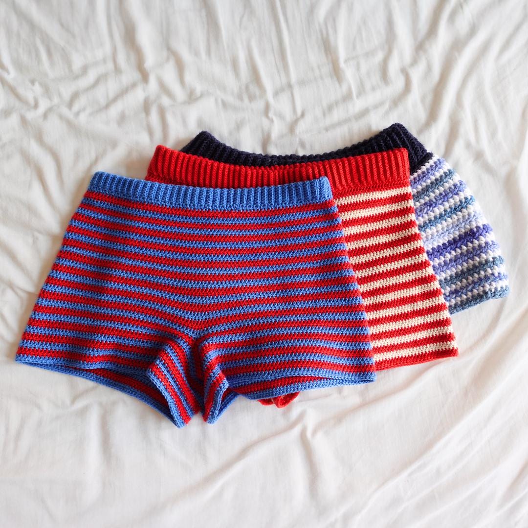 Easy Crochet Shorts Ebook Beginner Friendly Etsy