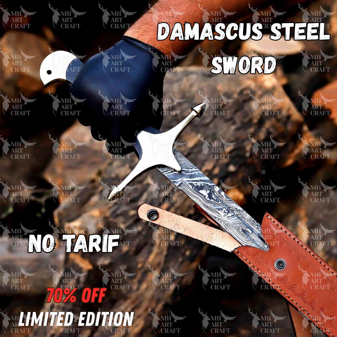 Custom Handmade Sword | Hand Forged Steel Sword | Personalized ...