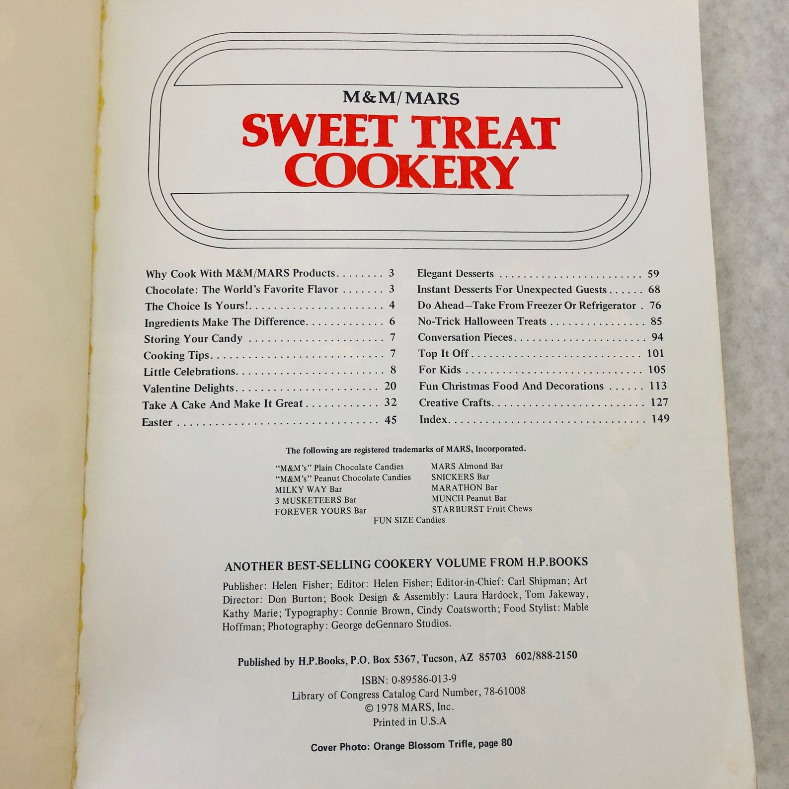 Sweet Treat Cookery Book 1978 Cookbook M & M Mars Candy - Etsy