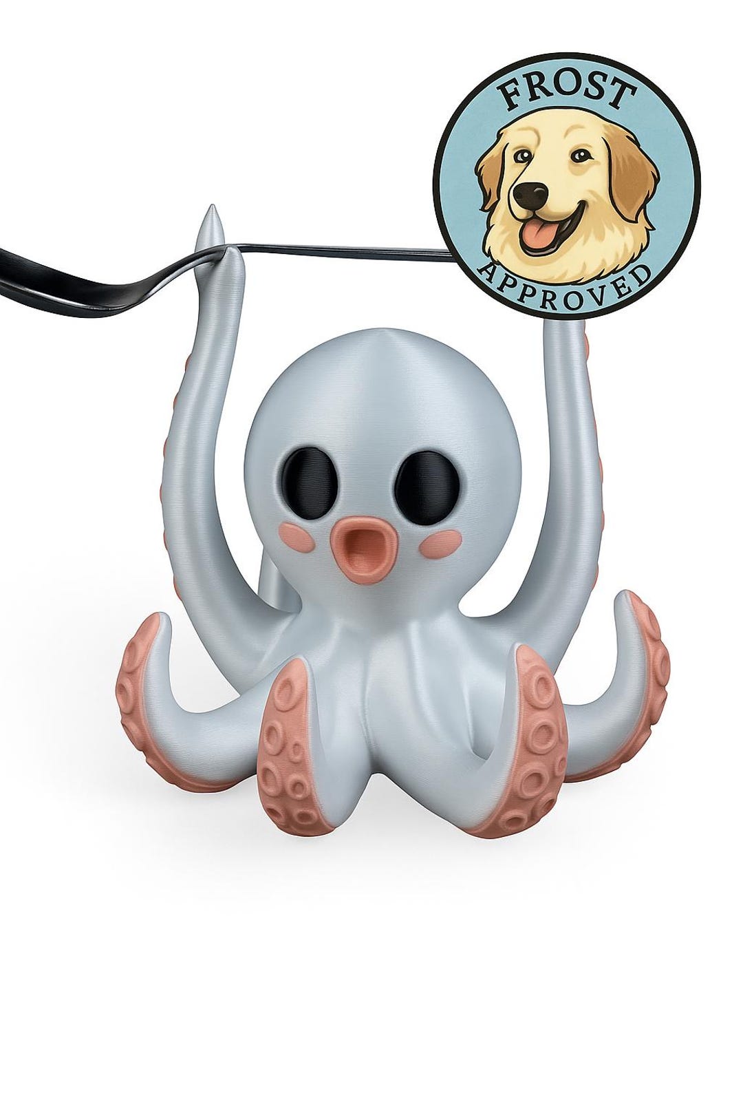 3D Printed Phone Holder & Octopus Spoon Buddy – 3D Printed Tentacle ...