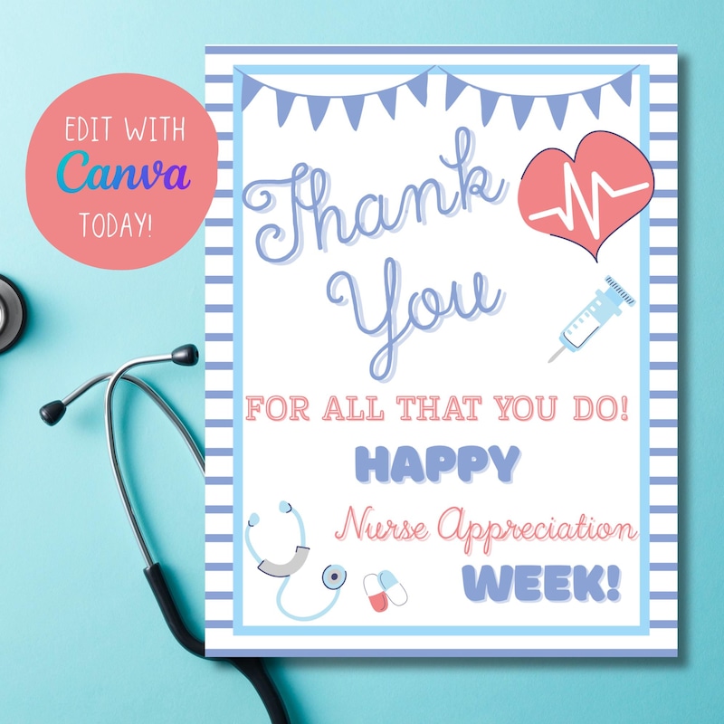 Nurse Week Signs - Etsy