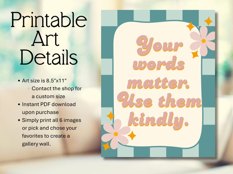 Printable Retro Classroom Motivational Posters | Inspirational Signs ...