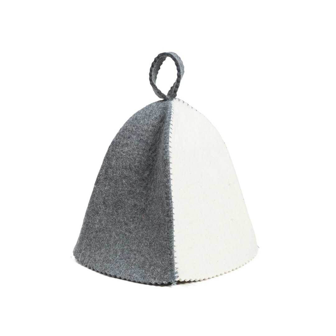 Pure Wool Felt Sauna Hat, Unisex Banya Cap - Etsy