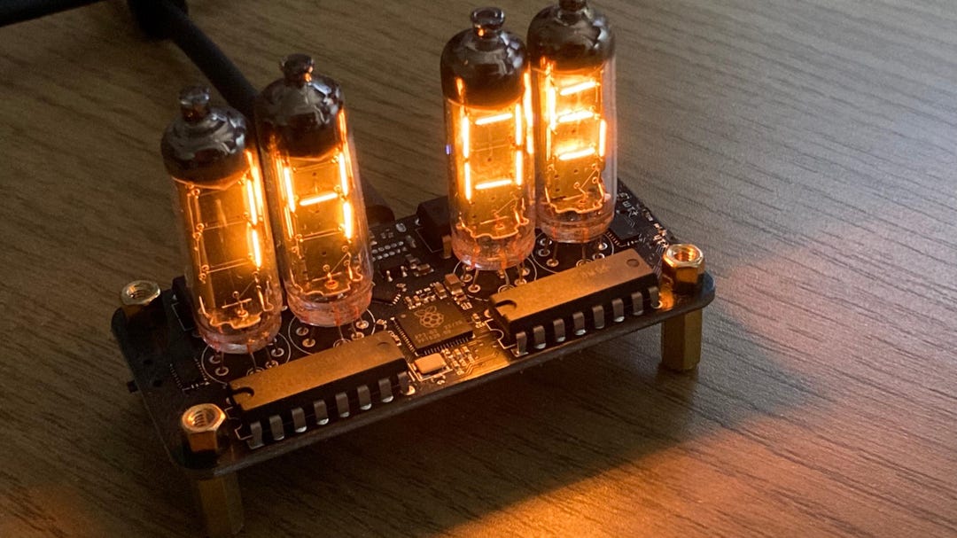 IV-9 Minimalist Numitron Clock (bare PCB) - Etsy
