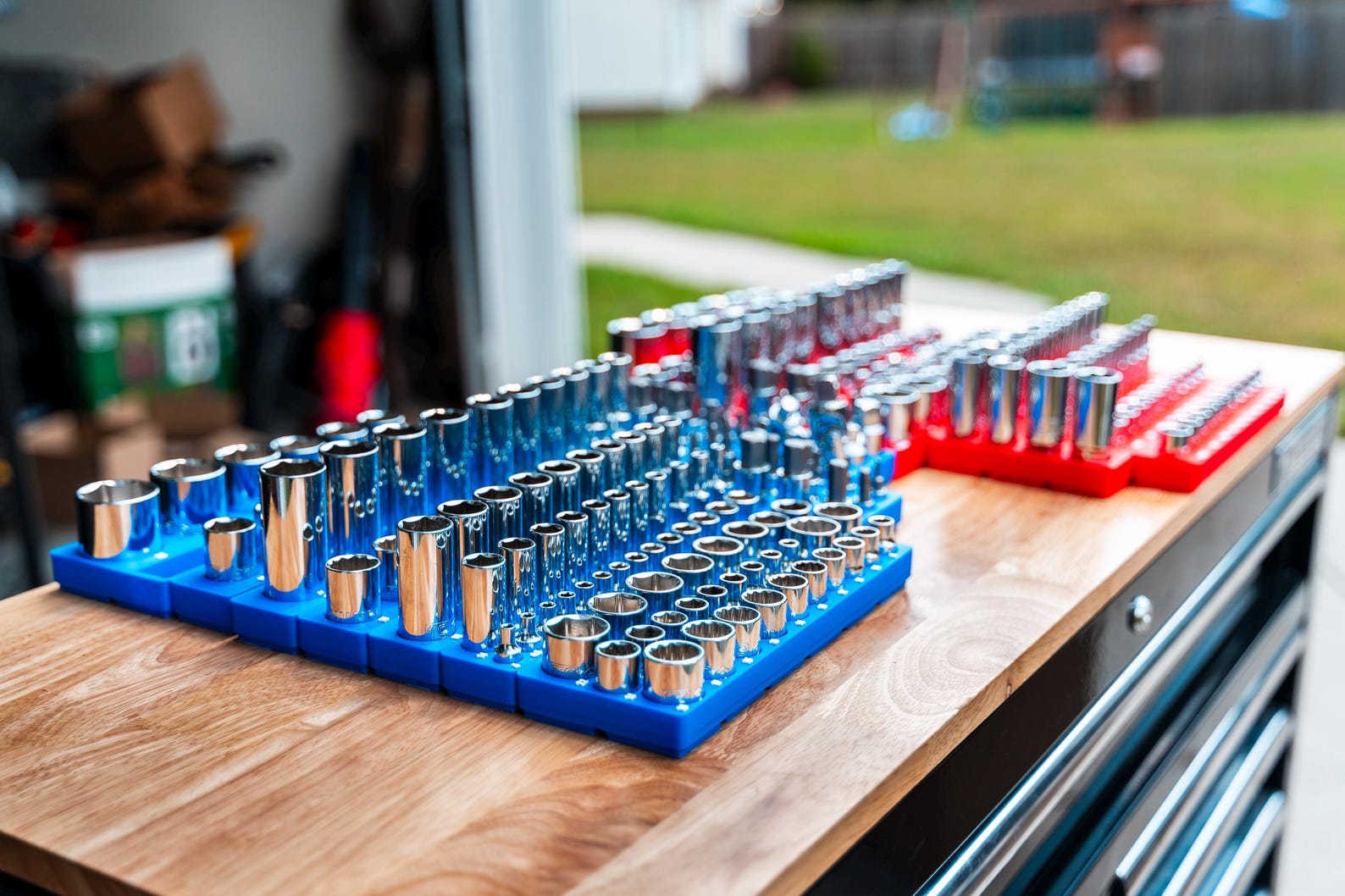 Quinn Master Technician Socket Set Organizers | Gridfinity Compatible ...