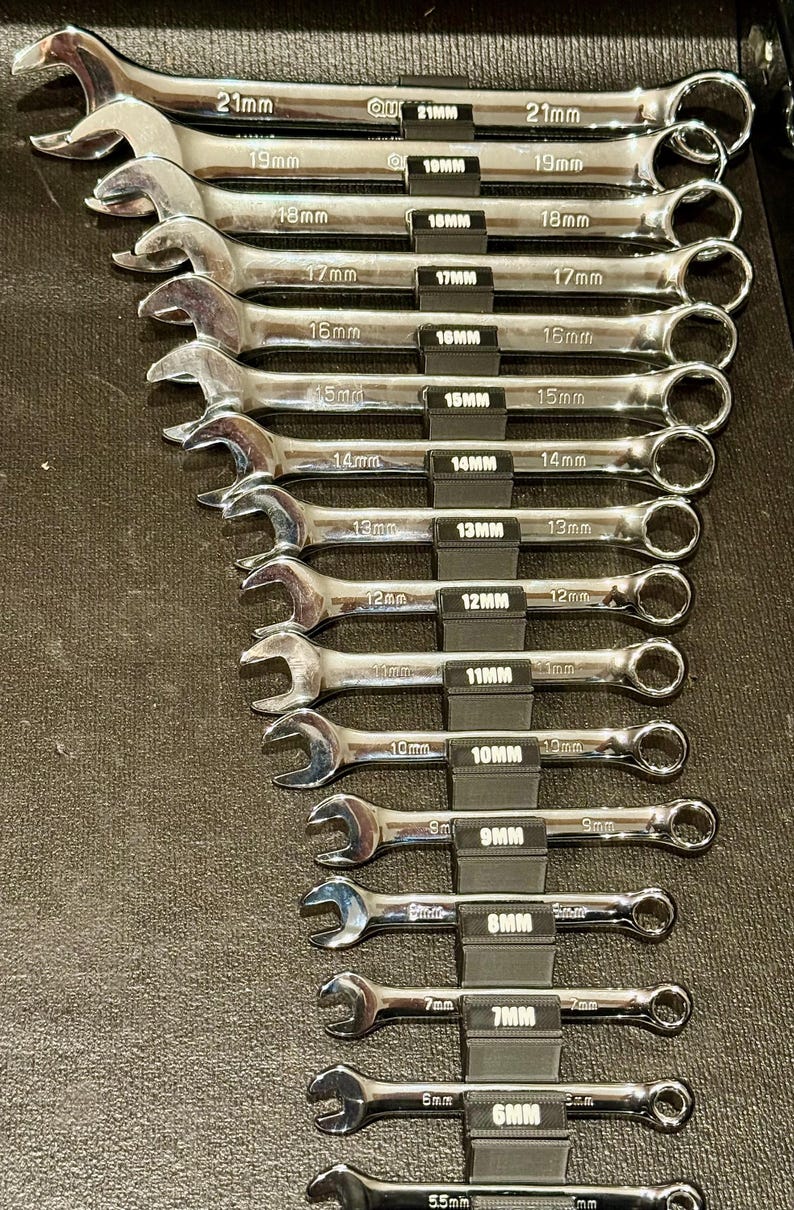 Magnetic Wrench Blocks for 25mm Grid System – Modular 3D Printed Tool ...
