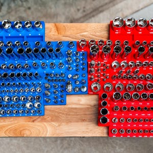 Quinn Master Technician Socket Set Organizers | Gridfinity Compatible ...