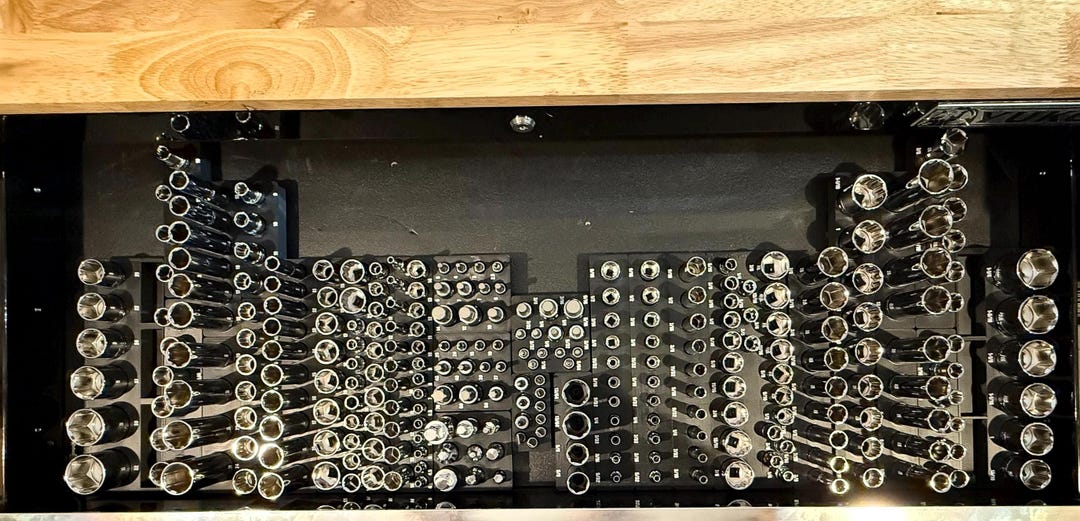 Quinn Master Technician Socket Set Organizers | Gridfinity Compatible ...