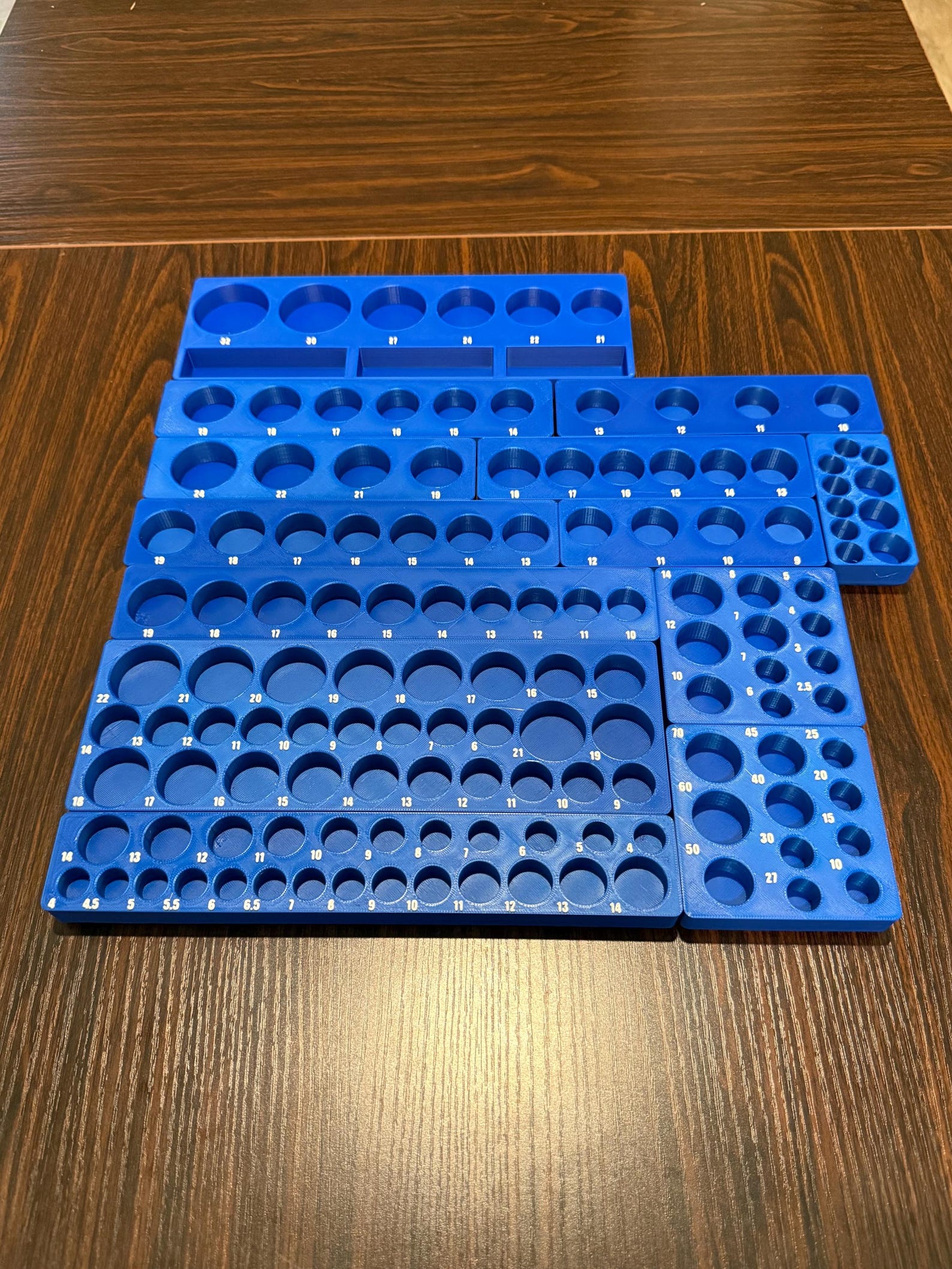 Quinn Master Technician Socket Set Organizers | Gridfinity Compatible ...