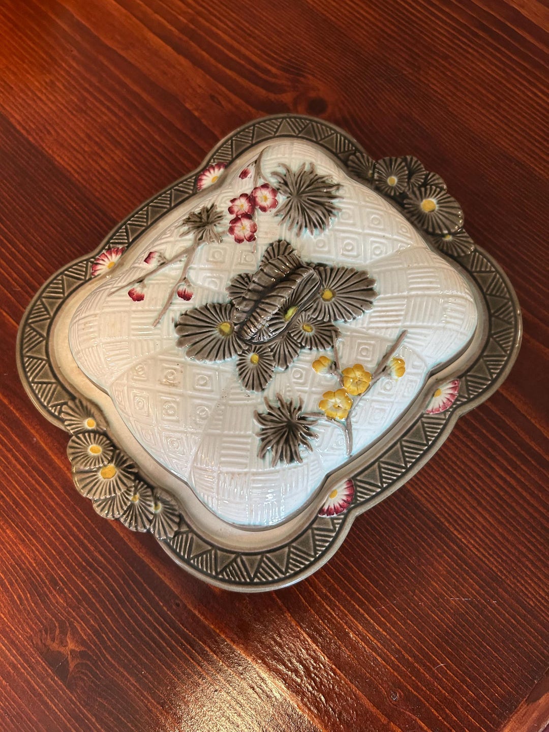 1880s Antique Wedgwood Majolica Argenta St. Louis Sardine Dish - Etsy