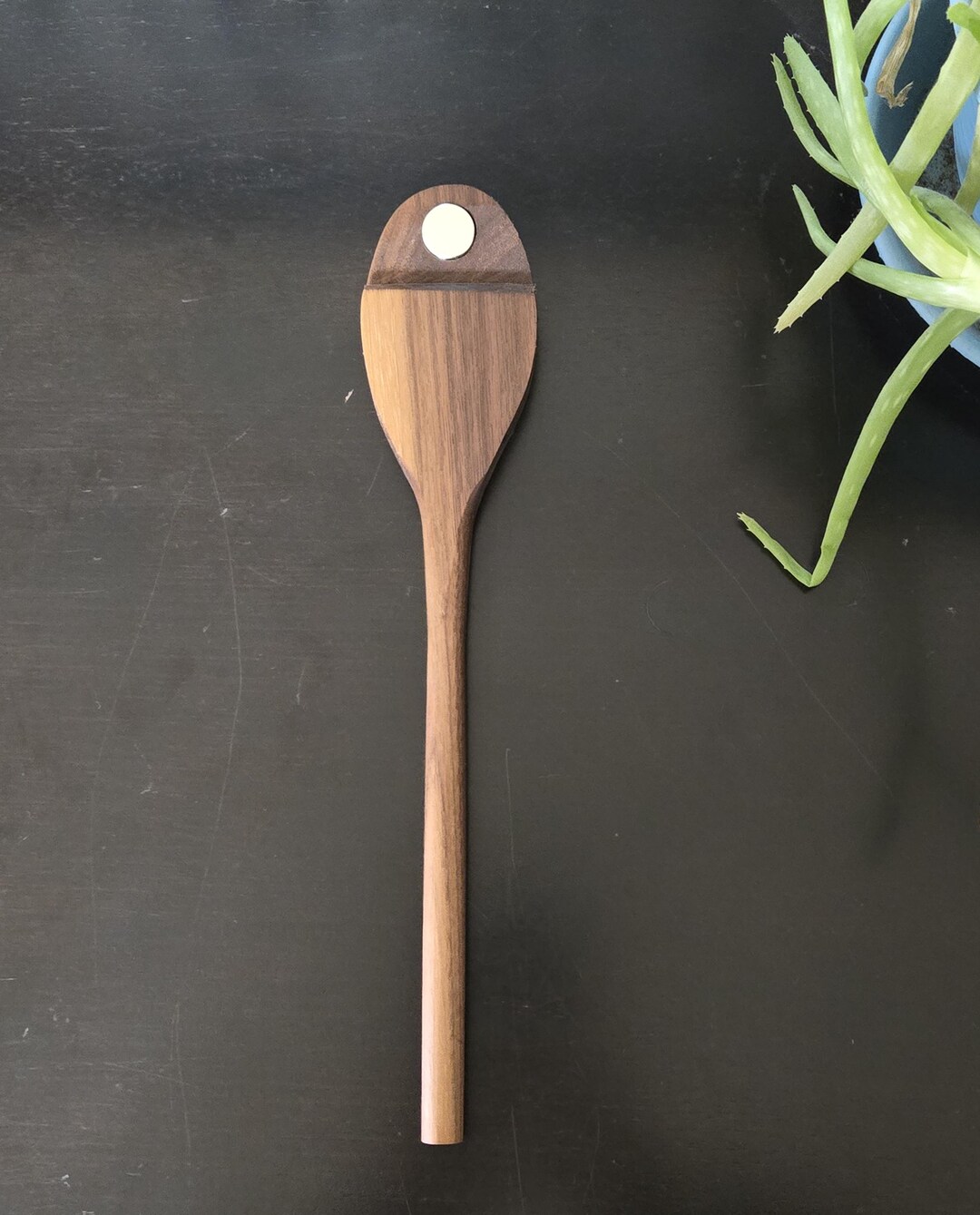 Wooden Lid Lifter With Magnet, Handmade With Walnut Wood, Walnut Lid ...