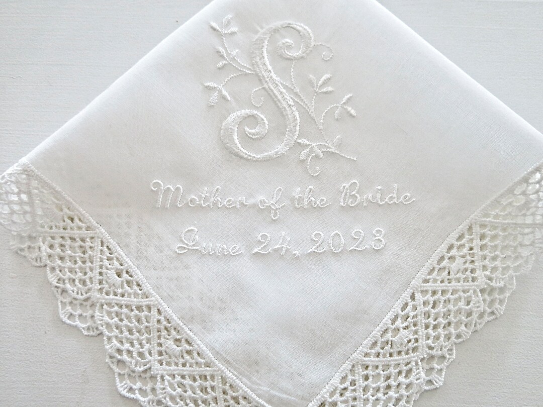 White Lace Wedding Handkerchief, Wedding Hankerchief, Wedding Hanky ...