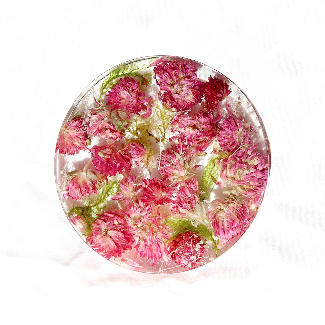 Flower Coaster Flower Coaster Nature Coaster Natural Home | Etsy