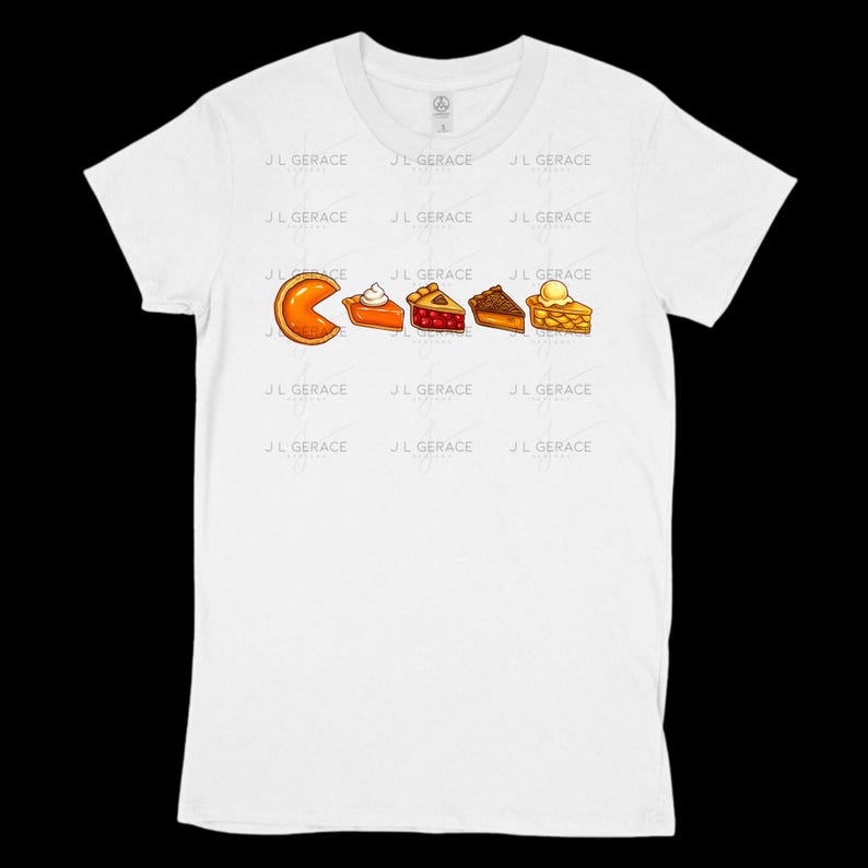 Pac-man Thanksgiving Pie PNG | Funny Fall Clipart (digital Download) - Etsy