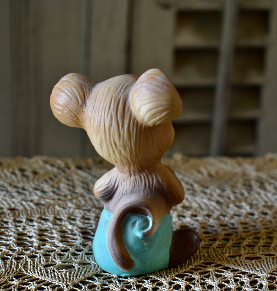 Vintage Lefton Doc Martin Mouse Mouse With Tea Pot Adorable - Etsy