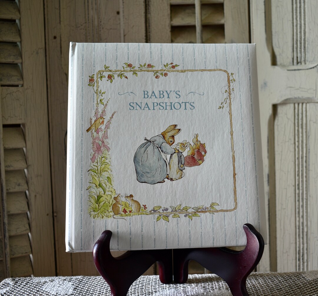 Vintage Baby Album, New in Box, Made by C.R. Gibson. Beatrix Potter ...
