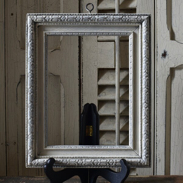 Rustic White Frame - Etsy