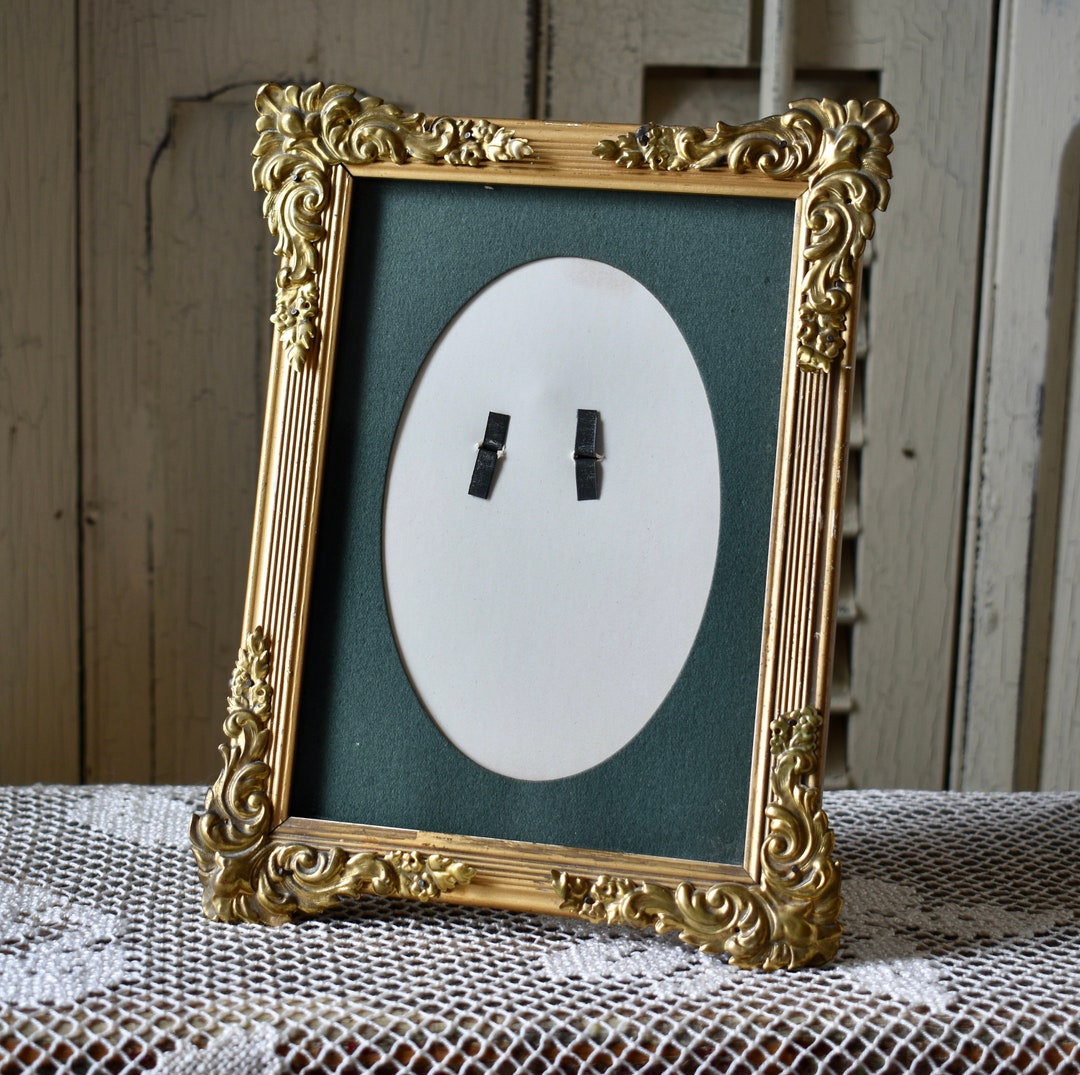 Antique French Gold Frame, Fancy Frame, Wood Frame With Applied Gold ...