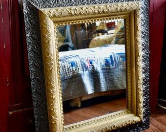 Large Antique Mirror - Etsy