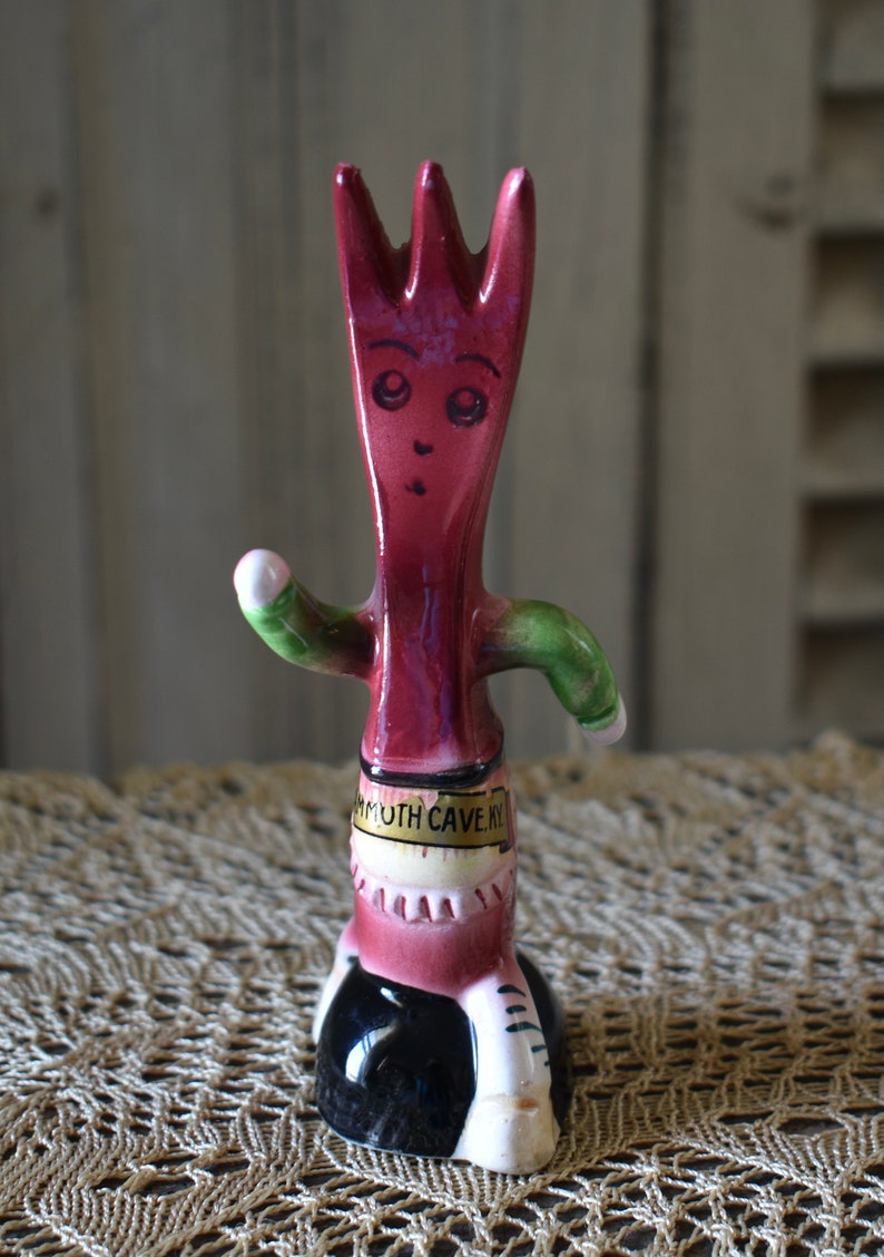 Vintage Anthropomorphic Fork & Spoon Salt and Pepper Shakers, Made in ...