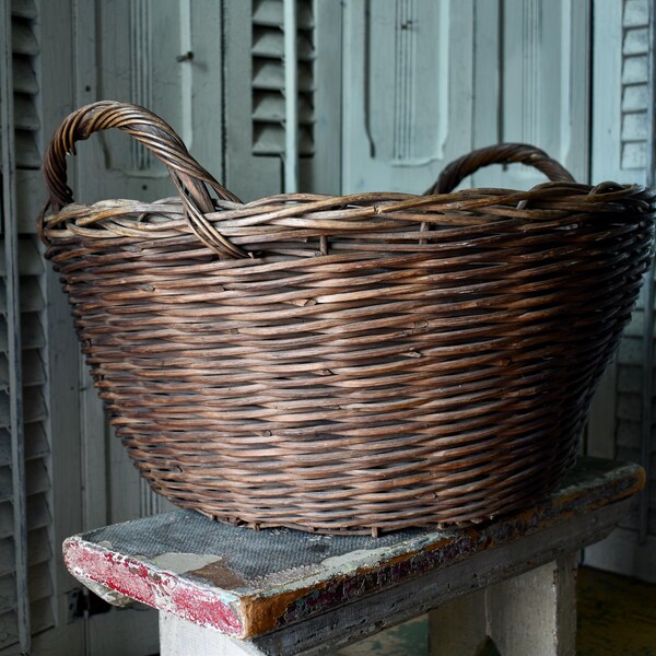 Primitive Basket - Etsy