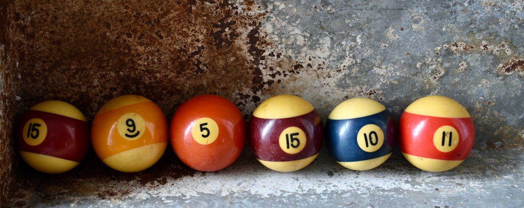 Antique Pool Balls, Vintage Orbs, Home Decor, Country Living, Urban ...