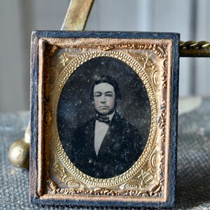 Antique Daguerreotype, Mid 1800's, Ambrotype, Tintype, Melainotype, or ...